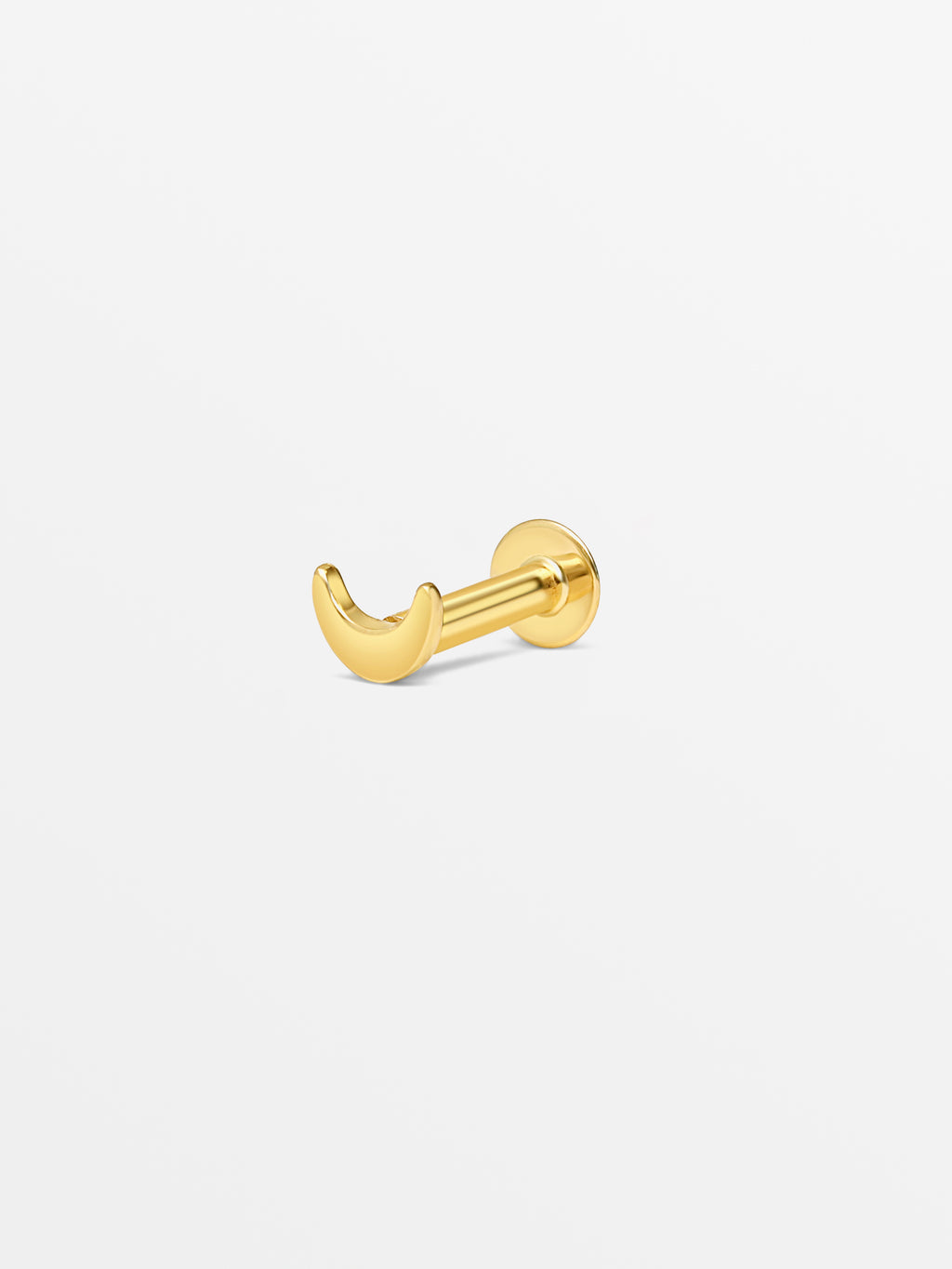 18 Karaats Massief Gouden Maan Piercing – Culet Jewellery